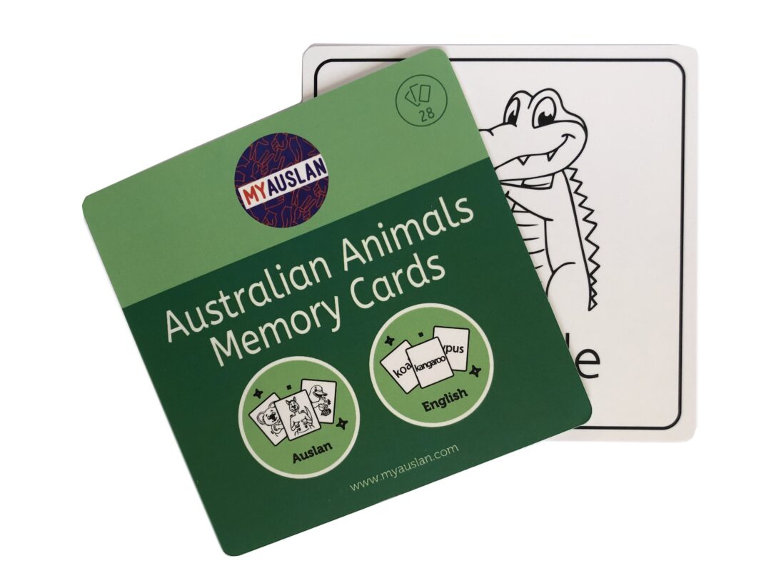 Australia Animals – Auslan Memory Card Games - Deaf Australia